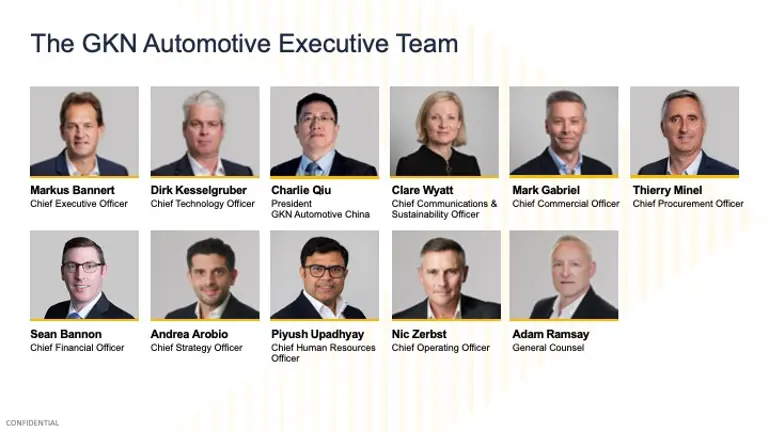 GKN Automotive Announces Three Executive Team Appointments | GKN Automotive
